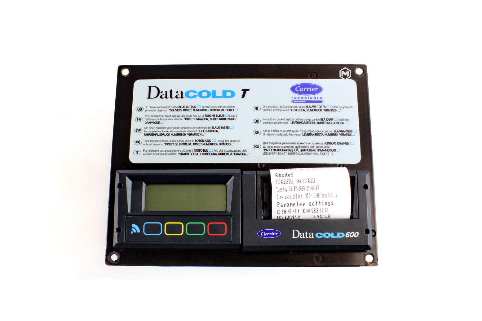 Myriad | S/EX RE-MAN TEMPERATURE RECORDER DATACOLD 600T